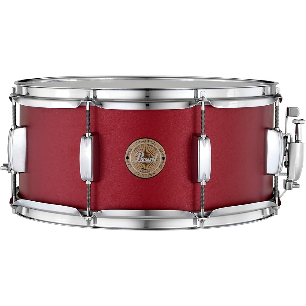 Pearl GPX Limited-Edition Snare Drum 14 x 6.5 in. Matte Red - Walmart.com