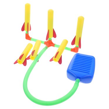 Stomp Rocket Jr Glow - Air-Powered Toy Launcher for Kids, 100 Ft, 4 ...