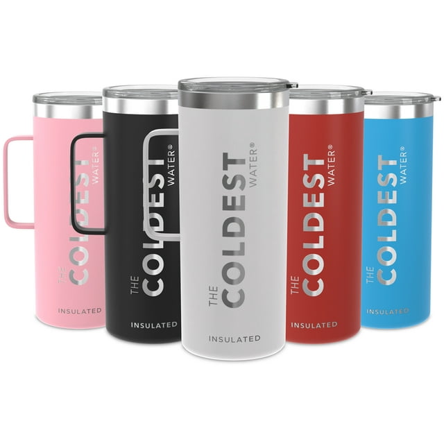 The Coldest Coffee Mug - Stainless Steel Super Insulated Travel Mug for ...