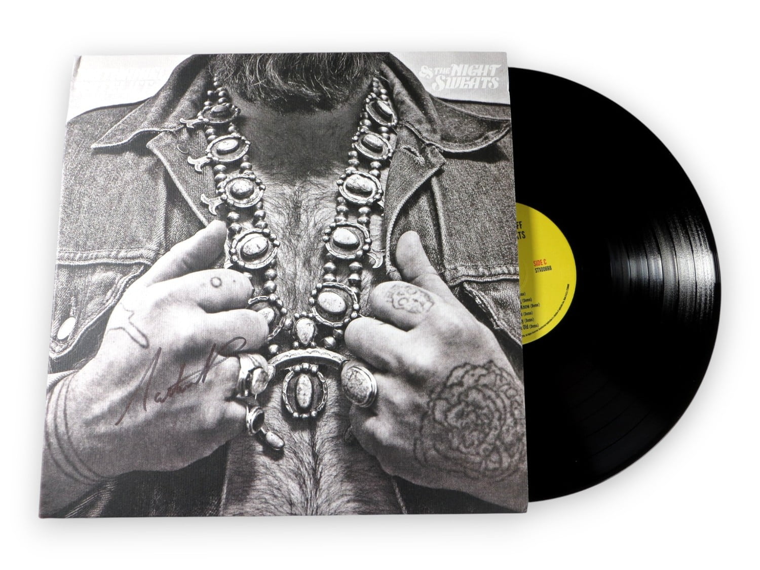 Nathaniel Rateliff Signed Autographed Record Album Cover & The Night ...