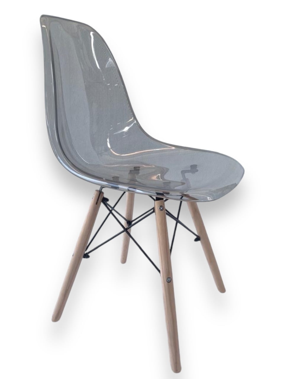 Silla eames gris transparente | Walmart en línea