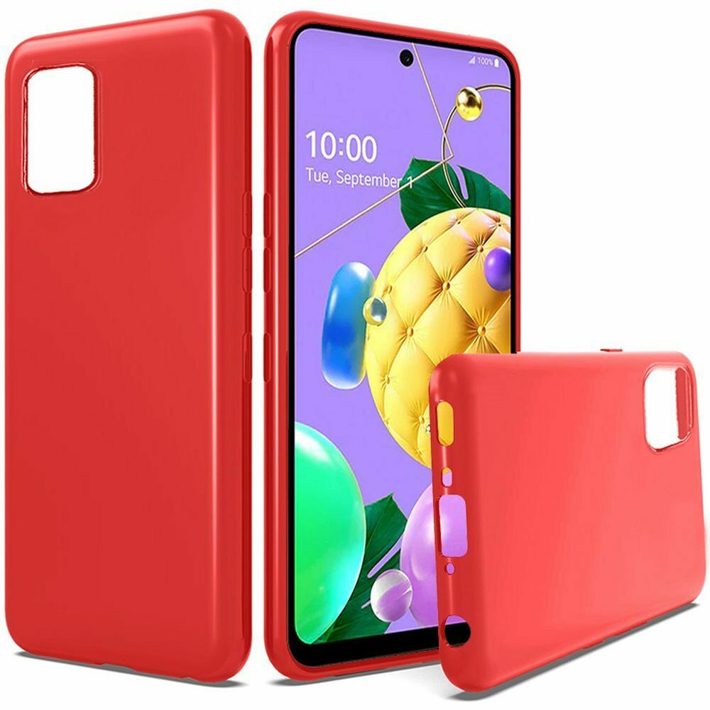 Kaleidio Case For LG K53 [Wrap] Flexible See-Thru TPU Gel Slim Fit Skin ...