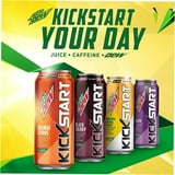 Mountain Dew Kickstart, Energizing Orange Citrus Soft Drink, 16 Fl Oz ...