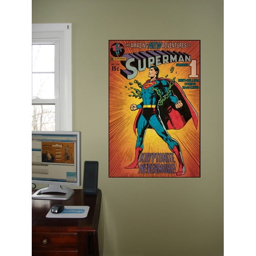 Wallhogs DC Comics Superman Kryptonite Comic Cover Wall Mural - Walmart.com