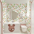 CHIHUT Boho Peel and Stick Wallpaper Squirrel Mushroom Self Adhesive ...