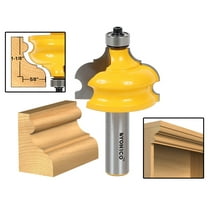 Free Shipping! Mitered Door & Drawer Molding 2 Bit Router Bit Set 1/2 ...
