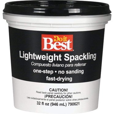 Dap 12133 1 Gallon White All Purpose Vinyl Spackle Interior/Exterior ...