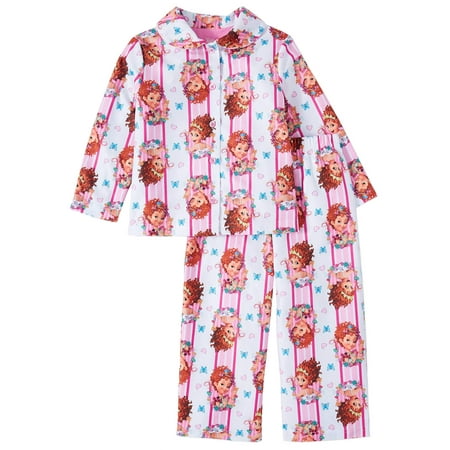 Disney Little Girls' Fancy Nancy Toddler 2 Piece Pajama Set (2T) Pink ...