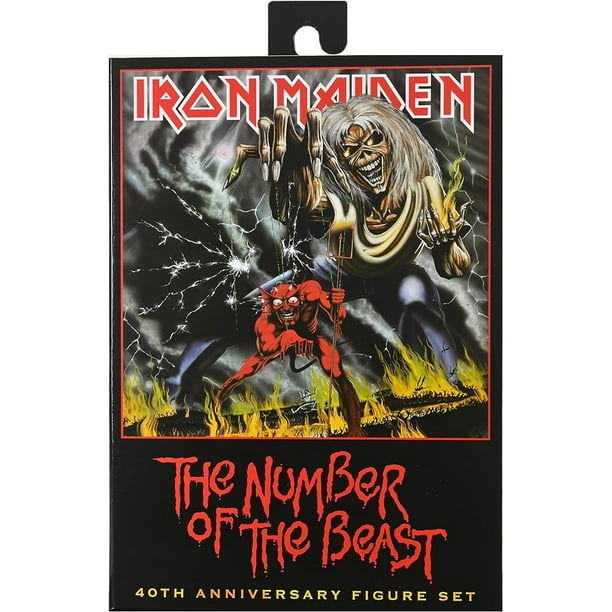 Figura Neca Iron Maiden Eddie Number Of The Beast 40th Anniversary NECA ...