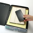 Officemate Slim Clipboard Storage Box with Low Profile Clip, Charcoal ...