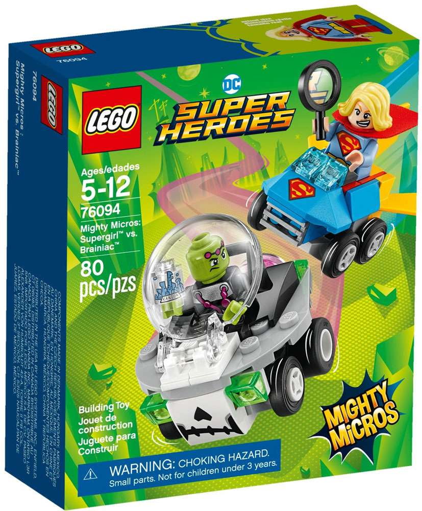 Pre-Owned LEGO Super Heroes Mighty Micros: Supergirl vs. Brainiac 76094 ...