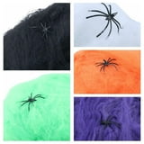 Spider Web Stretchable Spiderweb Cobweb Party Decoration For Halloween ...