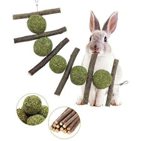 Rabbit Toys, Bunny Chew Toys for Teeth Grinding, 100% Natural Organic ...