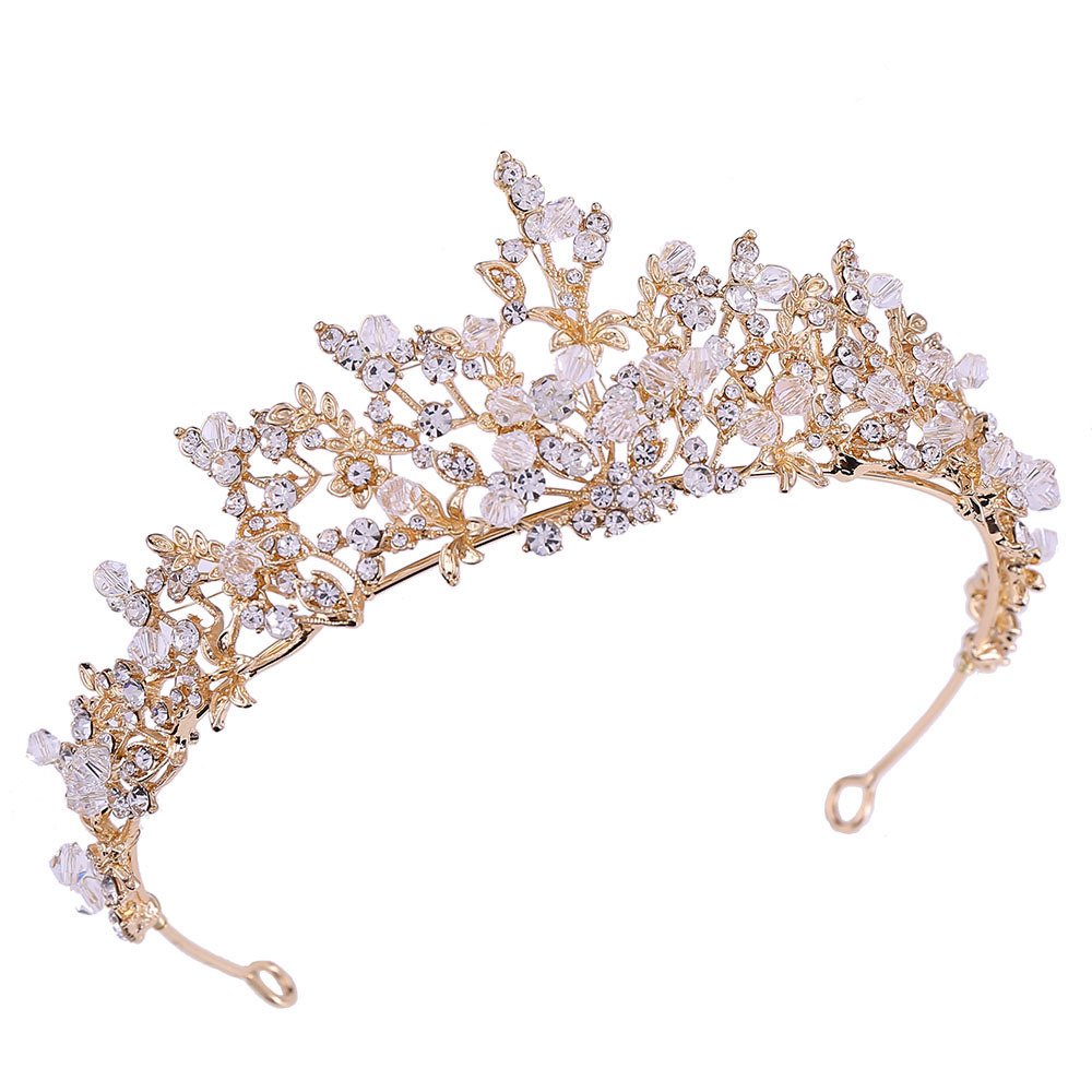 Tiara de cristal para niña TUNC disfraz de princesa corona diadema ...