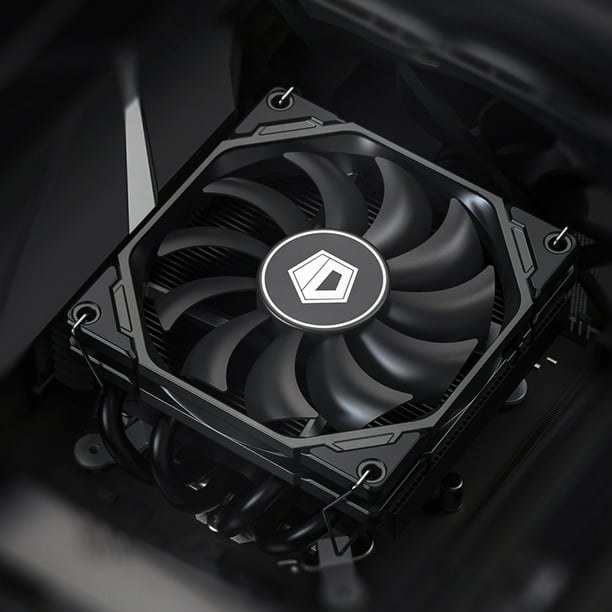 TB&W Low Profile 90mm Cooling Fan 45mm Height 4 Heatpipe 4 Pin PWM CPU ...