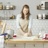 KitchenAid Solid Apron Single Pack, Milkshake Tan, 32"x28" - Walmart.com