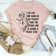 Ive Got One Hand In My Pocket Tee Peachy Sunday T-Shirt - Walmart.com