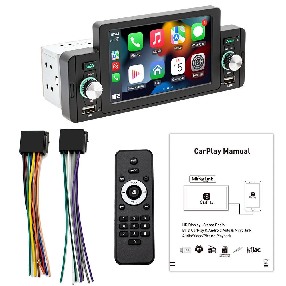 Auto Interior Part Built-in dashboard Rearview Camera Touch Screen ...