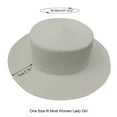 Baberdicy Hat Big Deal Women''s Straw Panama Hat Fedora Summer Beach Sun Hat Uv Protection Hat ...