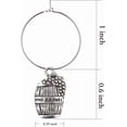 16pcs Wine Glass Charms,Wine Charms for Stem Glasses,Wine Glass Markers ...