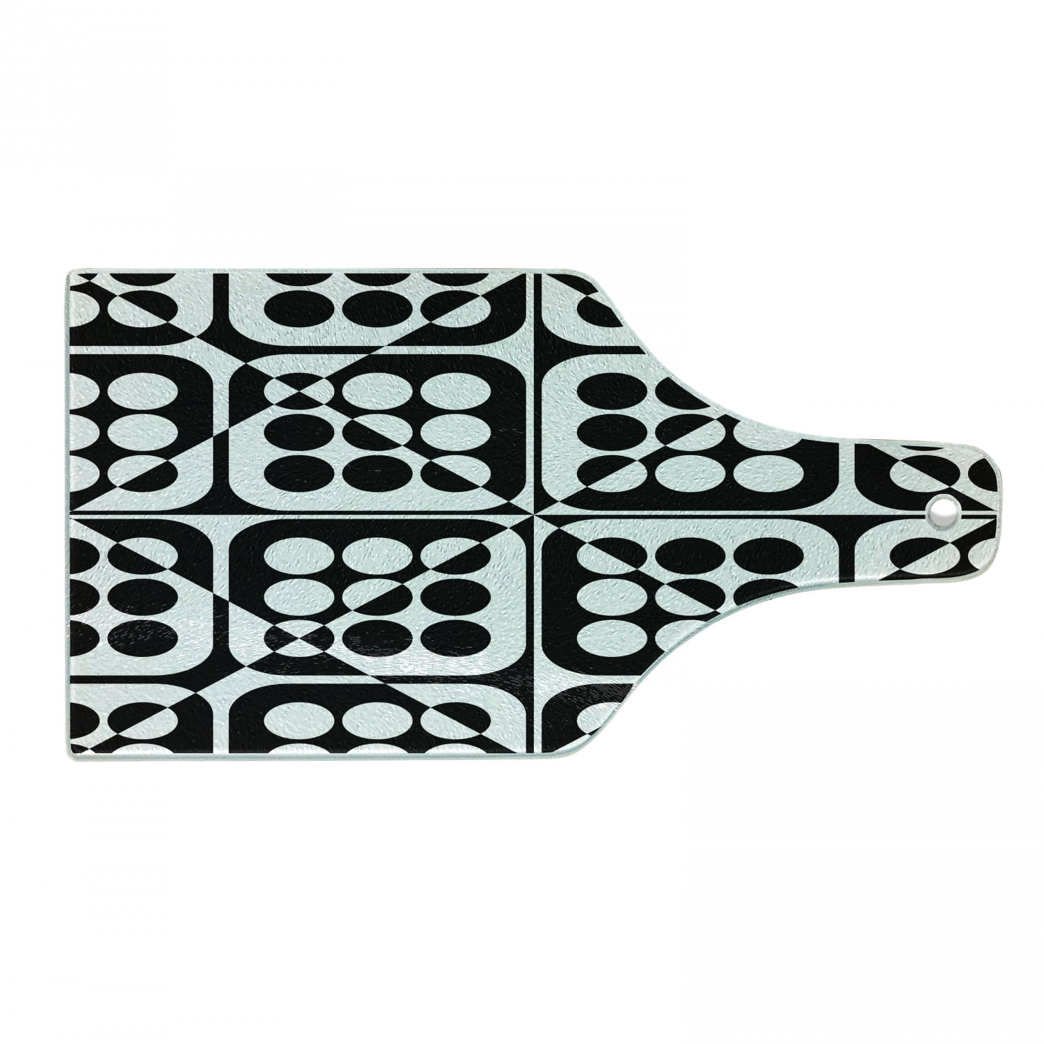 Abstract Cutting Board, Illustration of Monochrome Diagonal Squares ...