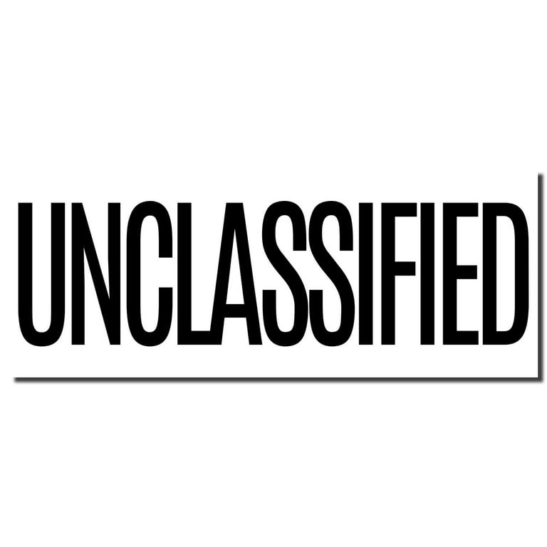 Unclassified Stamp