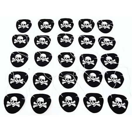 Pirate Eye Patches Pirate Party Eye Patches By Dondor (12 Pack ...