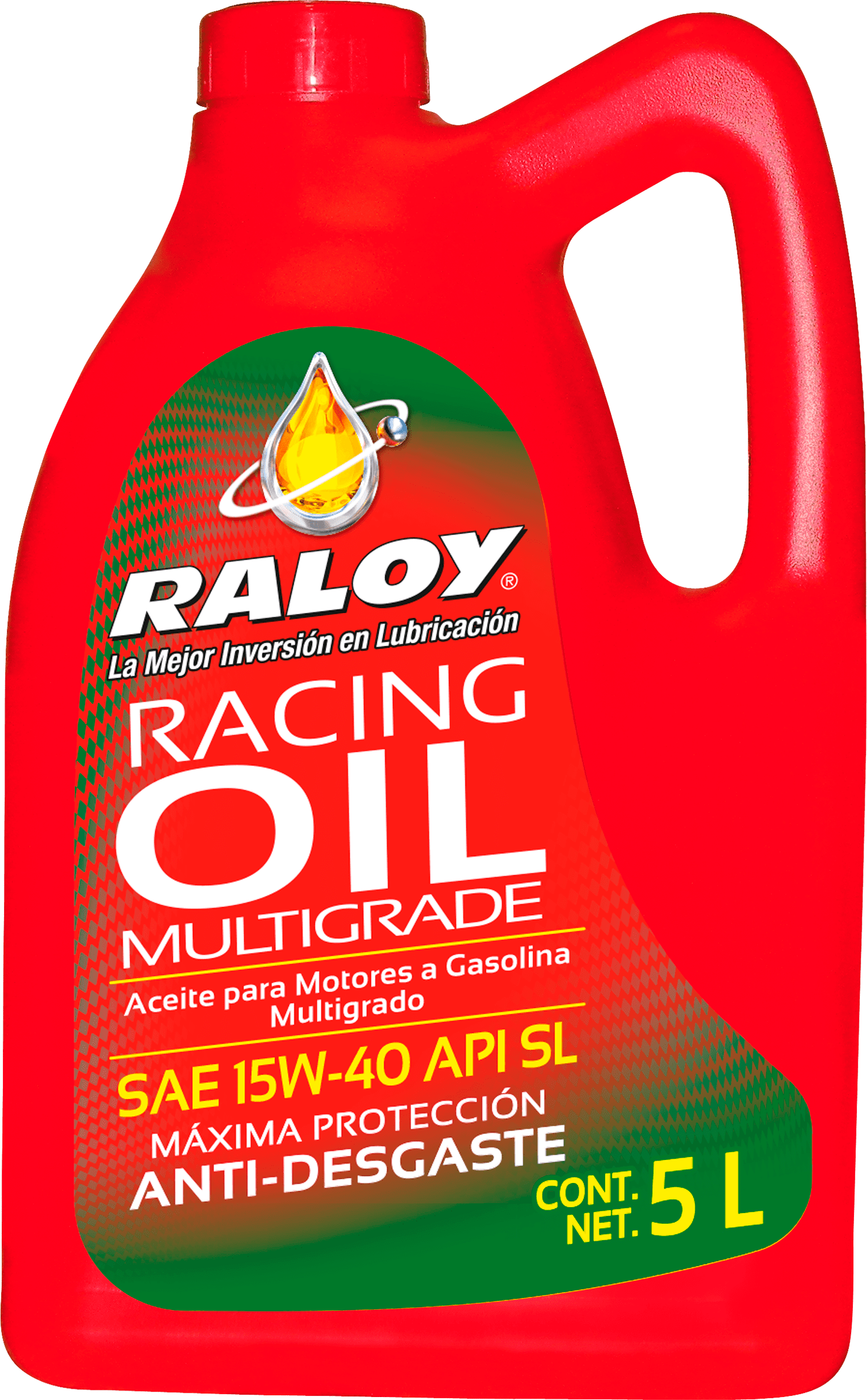 Aceite 15W40 gasolina diesel 5 litros Raloy Multigrado | Walmart en línea