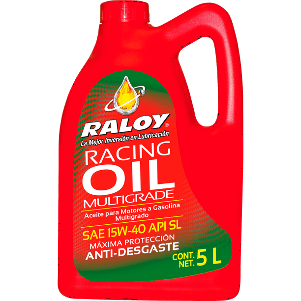Aceite 15W40 gasolina diesel 5 litros Raloy Multigrado | Bodega Aurrera en línea