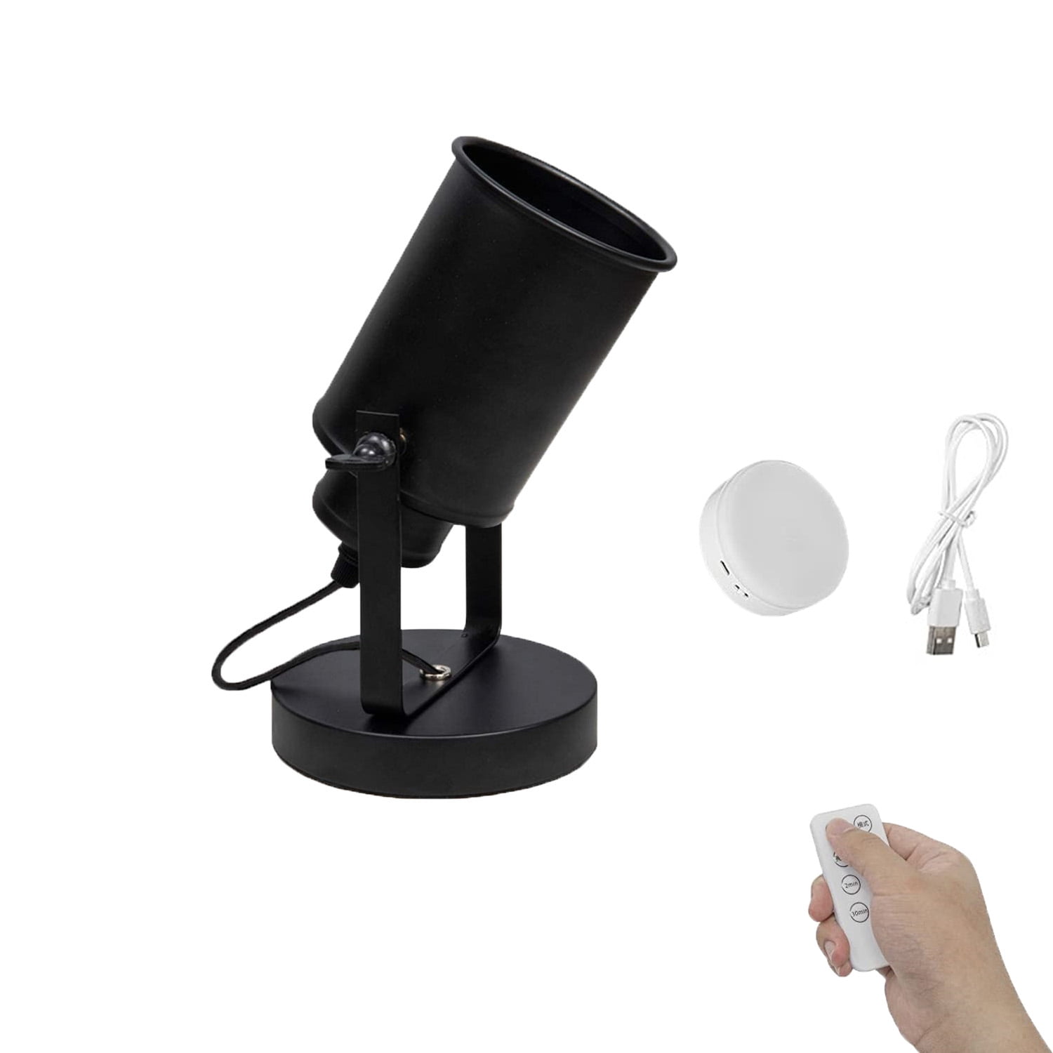 FSLiving Rechargeable Battery Operated Spotlight,Multi Purpose Uplight ...