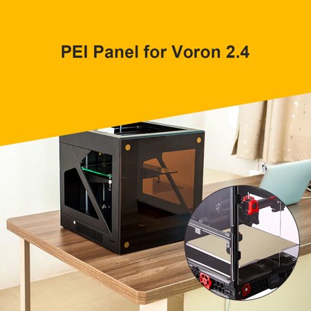 Coiry PEI Sheet Build Surface 350x350mm for Voron 2.4 Voron2 V2.4 3D Printer Accessory | Walmart ...