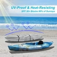 Seapisode 14ft Kayak Cover, 600D Tear & UV Resistant, Waterproof ...