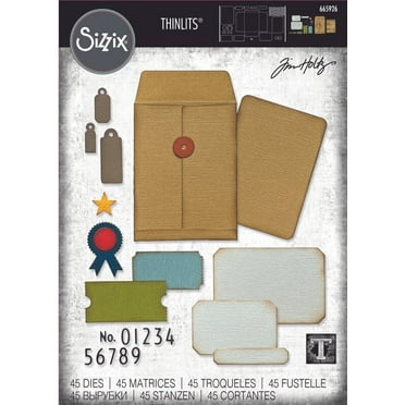 Sizzix Thinlits Dies - Gertrude, Colorize by Tim Holtz - Walmart.com