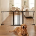 Collapsible Metal Safety Gate – 5 Panels, 29" Tall, Secure Lock, Wall ...