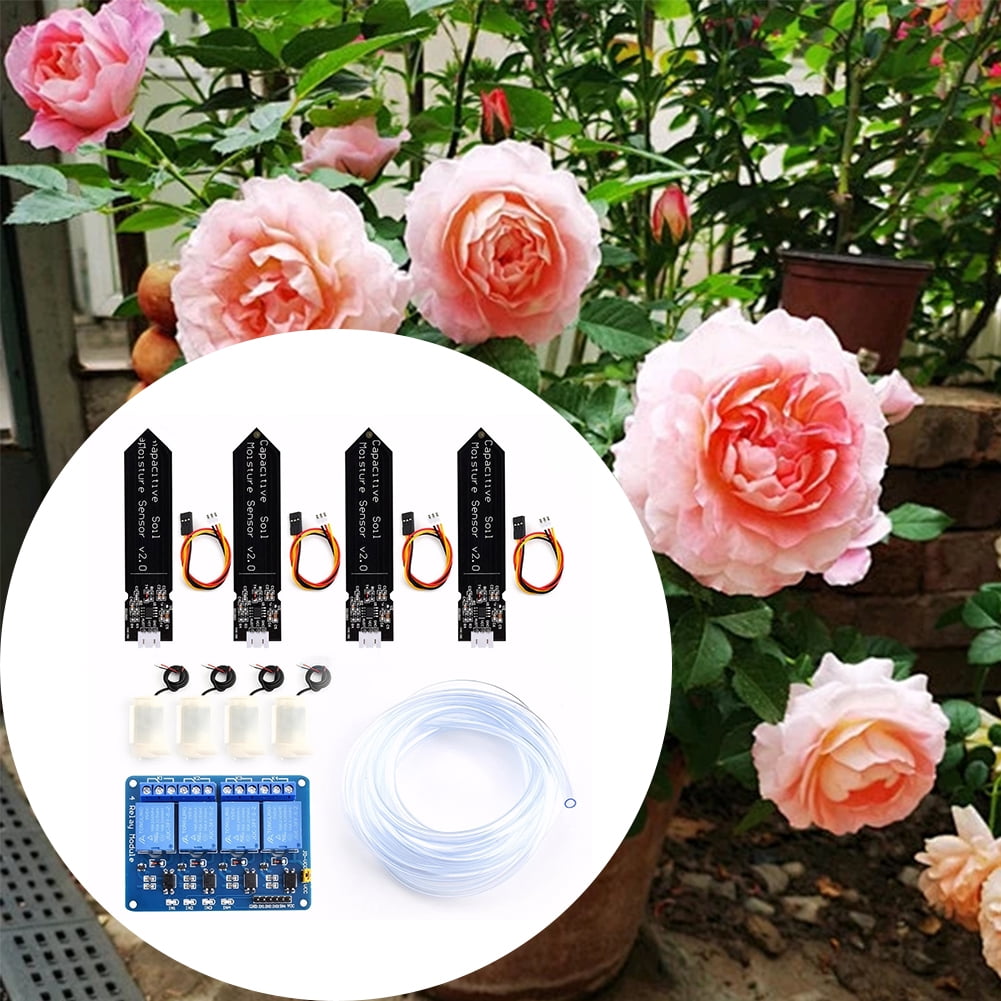 DIY Drip Irrigation System Self Watering System 1 Channel 5V Relay ...