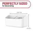 (2 pack) Command Heavyweight Large Caddy, Hangs up to 10lbs, White ...