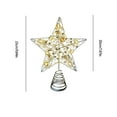 Byujiro Christmas Tree Topper Christmas Decoration Five Pointed Star ...