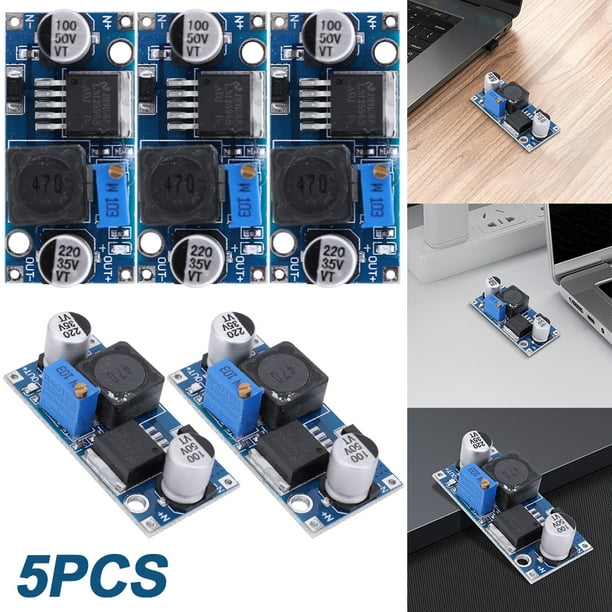 [Salida ajustable] LM2596S DC-DC módulo potencia reductor 3A módulo reductor ajustable ...