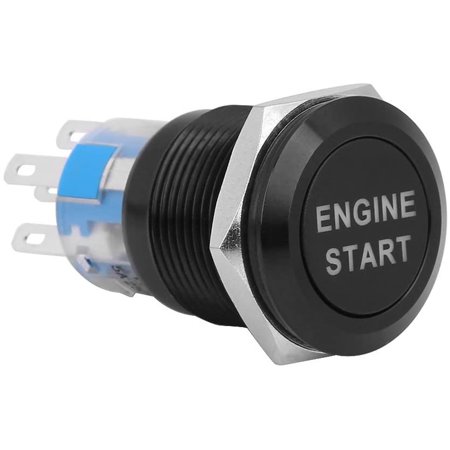 12V DC Car Engine Start Stop Push Button Switch Ignition Starter Switch ...