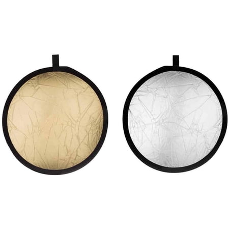 Photographic Reflector 2 in 1 Portable Round 60cm Multi Camera Lighting ...