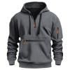 Click here for Wrkekc Mens Utility Pullover Hoodie Multi Pocket D... prices