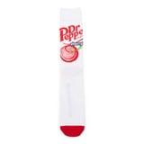 Dr Pepper Crew Socks, 6-Pack, Sizes 8-12 - Walmart.com