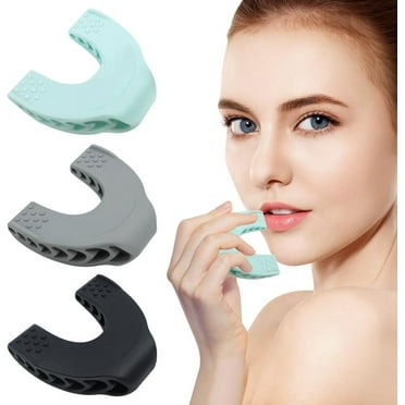 Jaw Facial Trainer 8pcs,Jademall Face and Neck Exerciser, Jawline ...