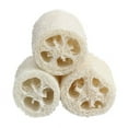 3x Exfoliating Loofah, Natural Luffa Back Scrubbing Sponge Body ...