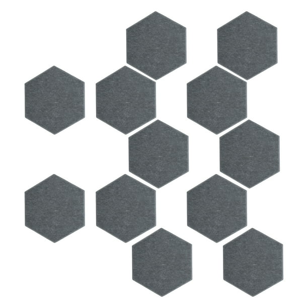 Paneles acústicos con cuñas, 12 piezas, paneles de absorción de sonido ...