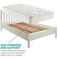 DMI Bunkie Bed Board, Queen Mattress Support, Wood 60x48x0.75in Brown ...