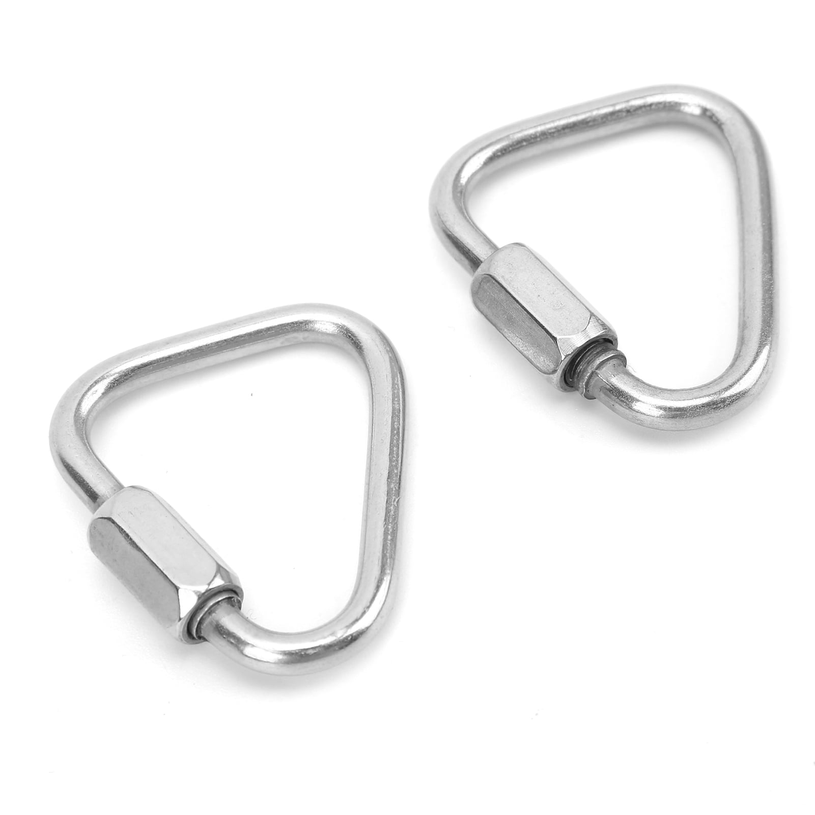 Rdeghly Climbing Clips, Hex Nut Climbing Carabiner Stainless Steel For ...