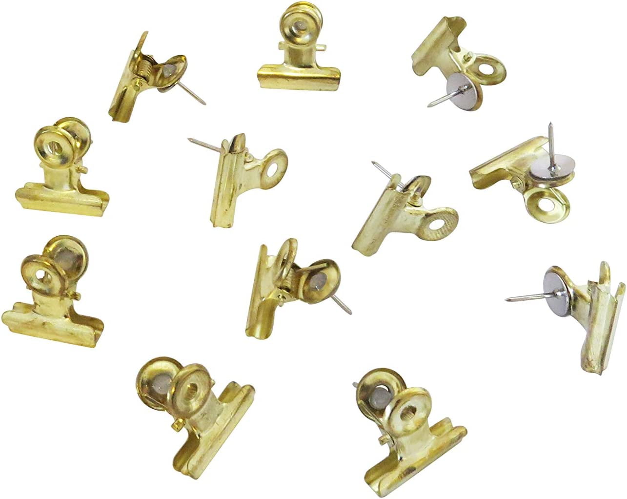 Metal Push Pin with Clip - Stick Polaroid Photos, Papers & More on ...