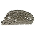 MOHEGIA Single-Speed Bike Chain, Brown Steel, 114 Links, Anti-Rust ...