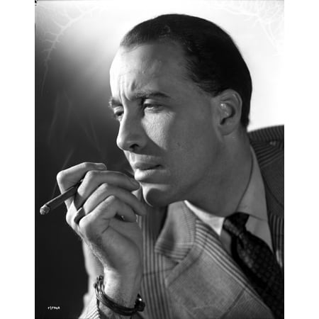 Christopher Lee smoking a cigar Photo Print (8 x 10) | Walmart Canada